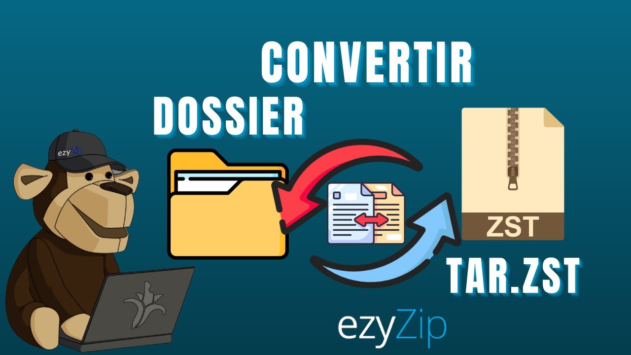 Convertir un dossier en TAR.ZST en ligne (Aucune inscription requise !) - ezyZip