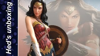 Unboxing and review Wonder Woman 1/6 scale by Kotobukiya ARTFX