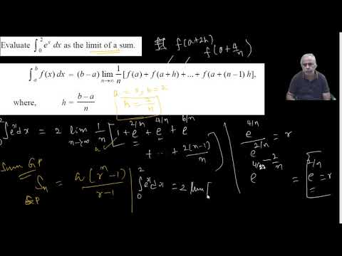 Evaluate Integral as limit of sum – Saitech Informatics
