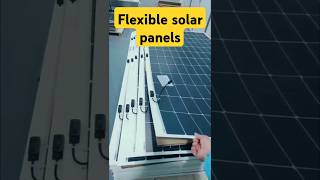 Flexible solar panels #solarenrgy #solarsystem #flexible #solarpanels #punjabbuildingmaterialstore