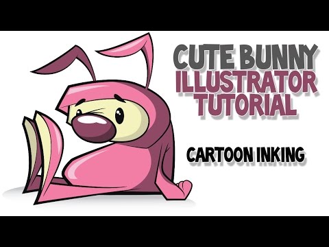 Cartoon Bunny Adobe Illustrator Inking Tutorial – Top Youtube