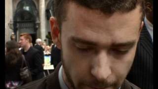 Justin Timberlake interview at Shrek The Third premiere