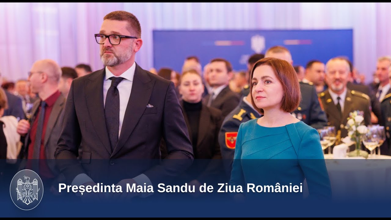 Video. Maia Sandu, de Ziua României: Drumul nostru este comun, locul nostru este împreună în ...