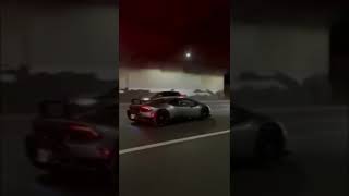 Lamborghini in the dark night 🔥🔥 #shorts #cars #Lamborghini