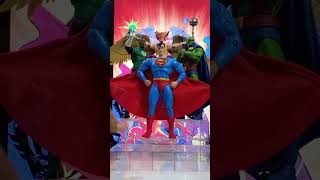 Mcfarlane DC Multiverse JUSTICE LEAGUE 2D comic cover comes to life. Action Figure collection