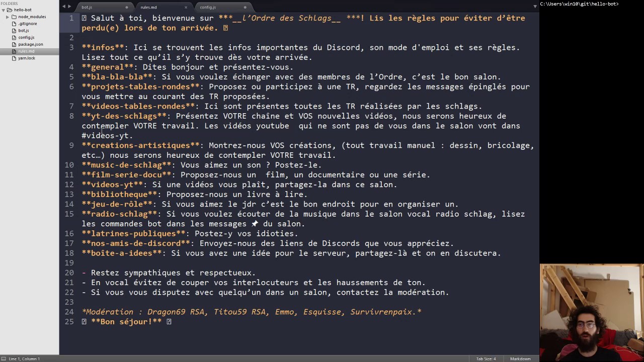 GitHub - kigiri/hello-bot: simplest of bots