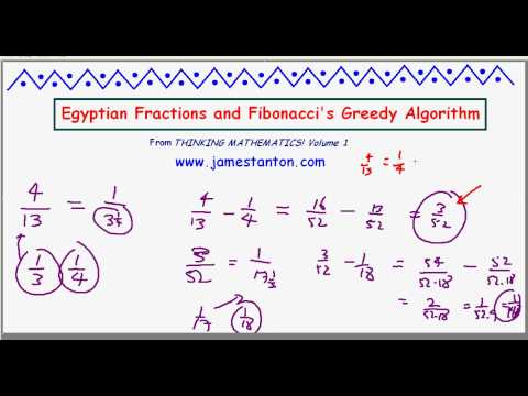 Egyptian Math: Fractions – Denise Gaskins' Let's Play Math