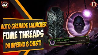 Fume Threads – Auto Grenade Launcher | DH Inferno 8 Chest Test | Diablo Immortal