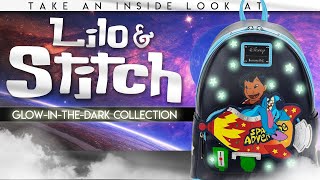 Loungefly Disney's Lilo & Stitch Glow-In-The-Dark Rocket Collection
