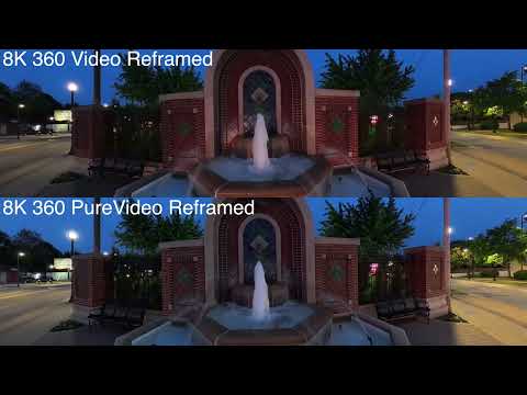 Insta360 X5 night shooting – 360 Video versus PureVideo | Sub-Etha Software