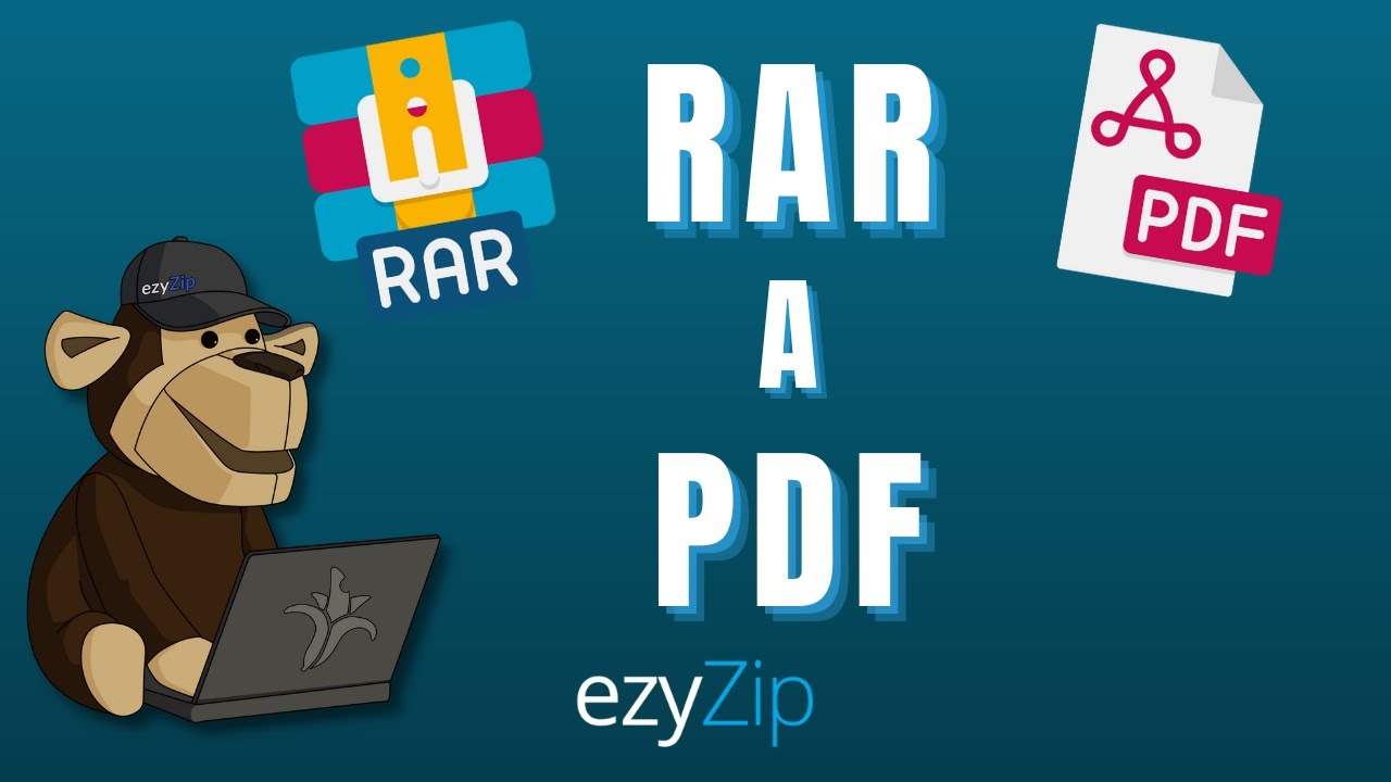 Convierte RAR a PDF En Línea (¡No se requiere registro!) - ezyZip