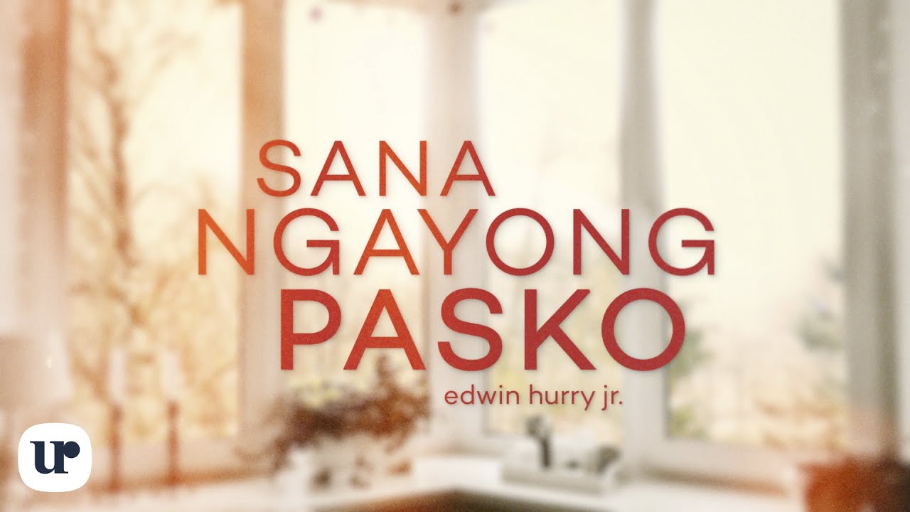 Edwin Hurry Jr. Remakes Classic OPM Hit “Sana Ngayong Pasko”