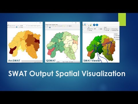 SWAT Output Spatial Visualizaiton – SWAT Output Viewer