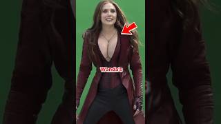 Elizabeth Olsen refused to wear he costume ???? #marvel #wanda #films