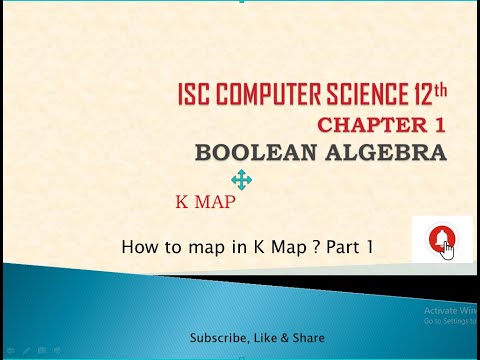 How to map in KMap ? Part 2 – Java Programs -ISC & ICSE
