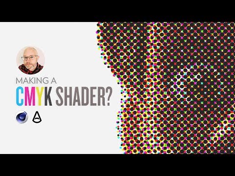 Making a CMYK 4-Color Shader in Arnold