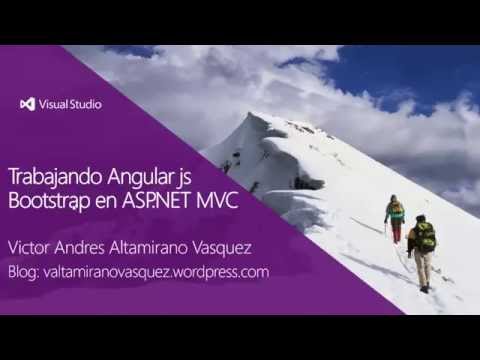 Trabajando Angular js Bootstrap en ASP.NET MVC | Víctor Altamirano Vasquez – Developer