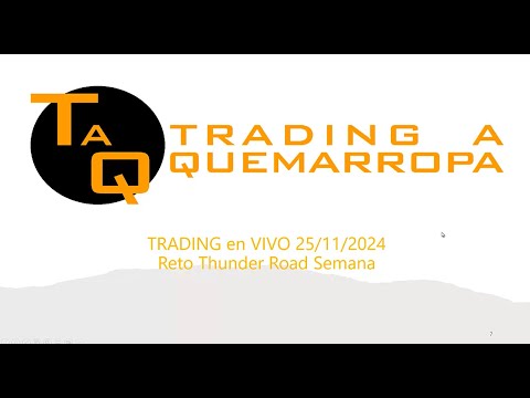 TAQ en VIVO 40 – 25/11/2024. Reto Thunder Road: Zonas operativas – Trading A Quemarropa