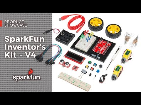 Product Showcase: SparkFun Inventor’s Kit V4: A New video by SparkFun Electronics – eLearnTronics