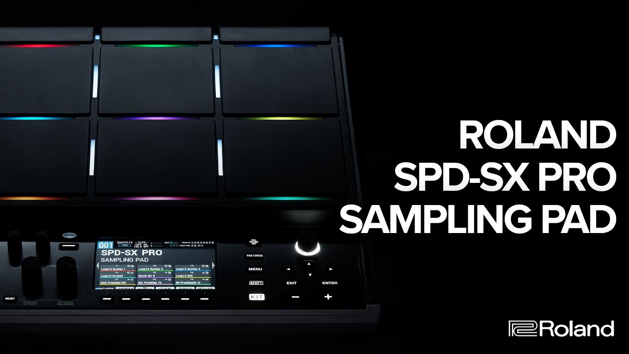 Roland SPD-SX Pro Sampling Pad – Theera Music Roland SPD-SX Pro Sampling Pad – Theera Music