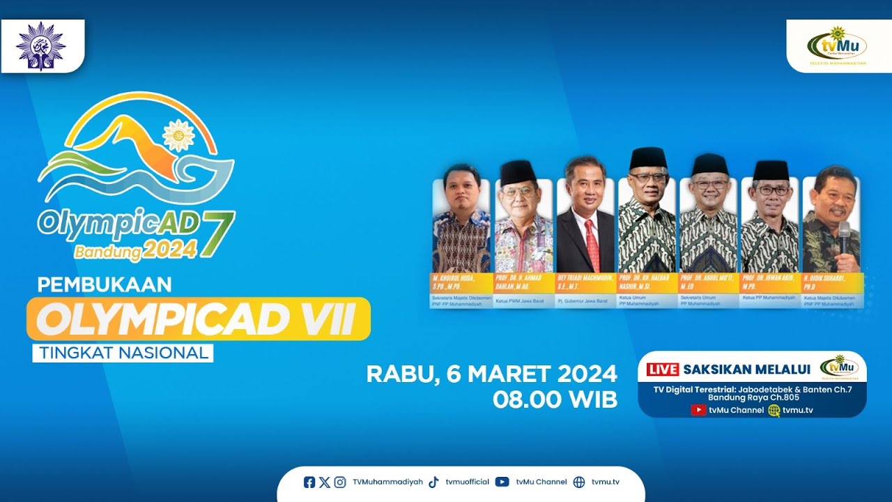 Hanin Dhiya Meriahkan Pembukaan OlympicAD 7 2024 di Bandung | Muhammadiyah Jateng