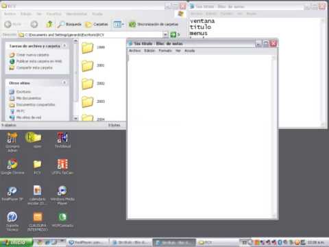 Manejar las Ventanas en Windows XP – aprendercomputo