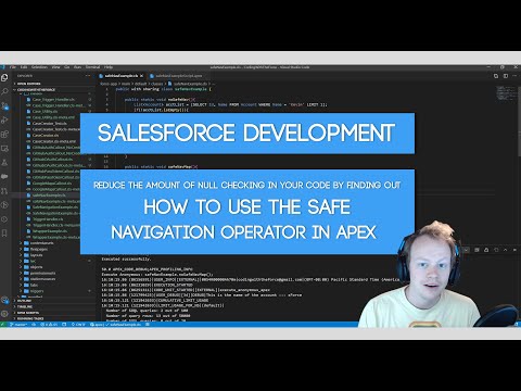Salesforce Development Tutorial: How to use the Safe Navigation Operator in Apex to reduce the ...