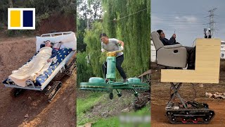 Chinese man builds 300 creative, multifunctional cars inspired by childhood dreams