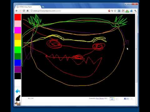 HTML5 Canvas Easy Paint Demo | HTML5
