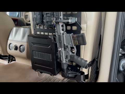 Grey Man Introduces the #303 Vehicle Locking Rifle Rack + Pistol Safe RMPX Package | FOG HORN