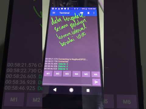 Mengirim Data Serial Menggunakan BluetoothSerial.h dari ESP32 ke Android Menggunakan Aplikasi ...