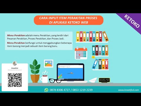 Cara Input Item Perakitan Proses Di Aplikasi Ketoko Web | dibalikpanggung - blog KREATIFCD