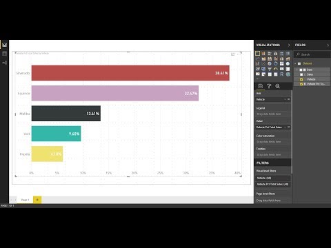 Calculate Bar Chart Percent of Total in Power BI | Smoak Signals | Data Analytics Blog