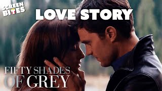Christian Grey And Ana Steele's Love Story | Fifty Shades Of Grey (2015) | Screen Bites