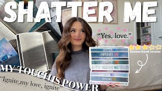 i read the shatter me series by tahereh mafi & tell you if you should to! ????❄️⚡️☁️ *honest review*