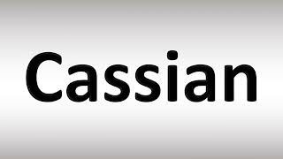 How to Pronounce Cassian (A Court of Mist and Fury, ACOTAR)