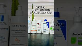 Body care review: Rating the best body lotions for dry skin!