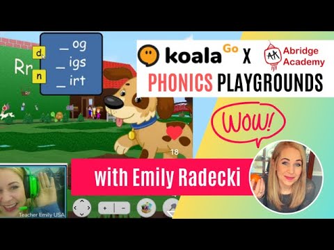 Phonics playgrounds for Koala Go – Abridge Academy