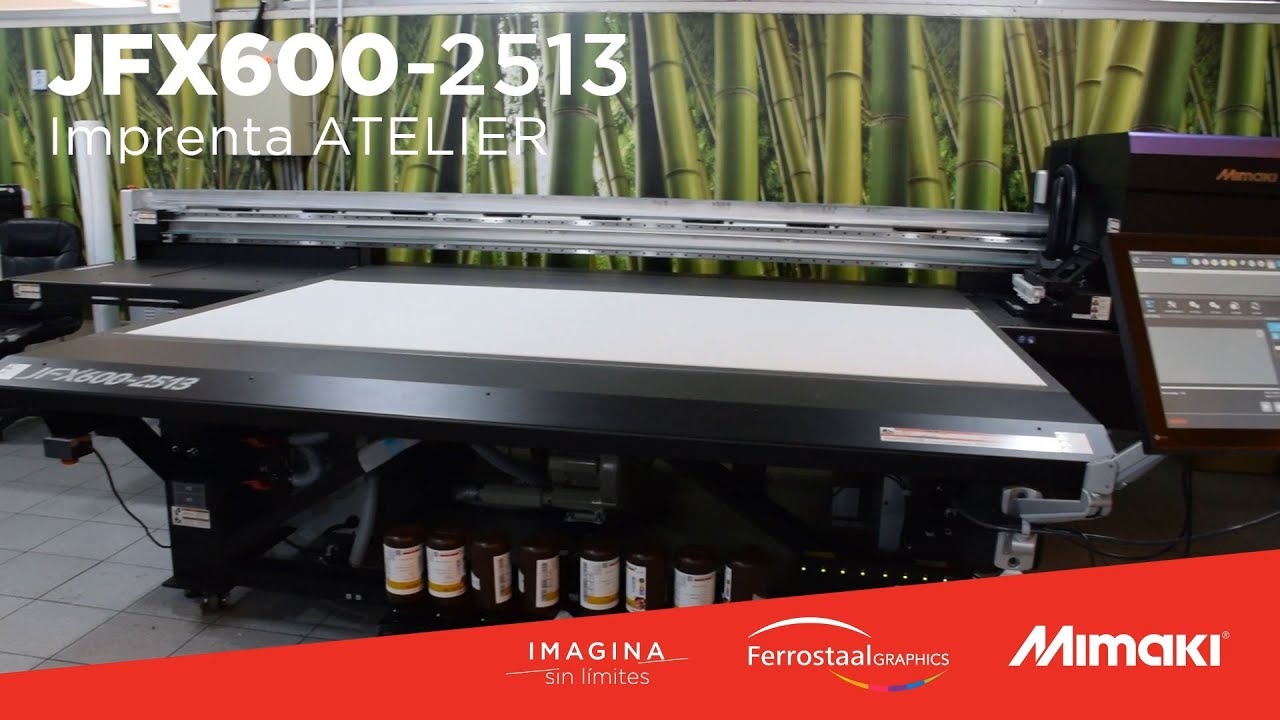 Primera en Chile: Mimaki JFX600 2513 en Atelier – Ferrostaal Graphics