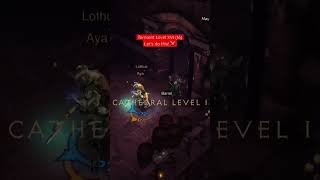 Playing on the highest difficulty in Diablo 3 ???? #mixupmonday #shorts