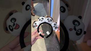 universal studios! kung fu panda headband!🖤🐼🎋 $25.00 #universalstudios #kungfupanda #shorts #fyp