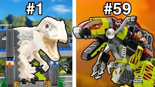 I Built Every Lego Jurassic Park Set