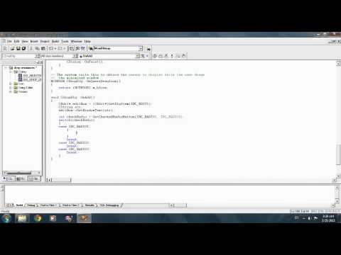 Ms visual c++ 6.0(MFC): How to use ListBox , ComboBox , RadioButton? – My embedded diary