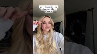 30 second review of A COURT OF SILVER FLAMES ???????????? #shorts #sarahjmaas