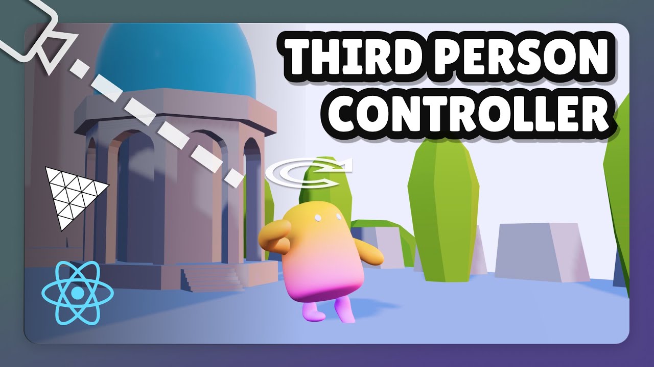 Third Person Controller React Three Fiber Tutorial - Wawa Sensei