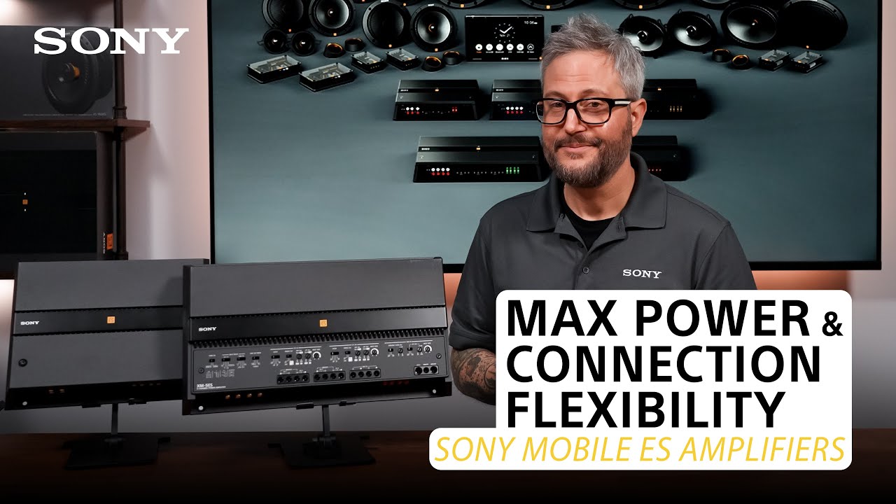 Sony XM4ES | Mobile ES 4-channel Power Amplifier