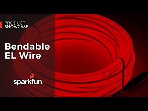 Product Showcase: Bendable EL Wire: A New video by SparkFun Electronics – eLearnTronics