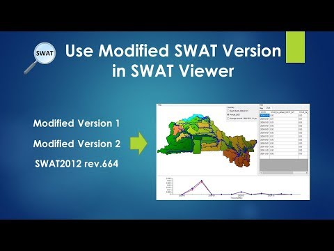 Add Modified SWAT Version to SWAT Viewer – SWAT Output Viewer