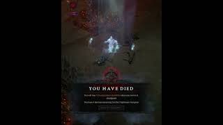 When You Get a Power Level ( Instant Death ) #gaming #funny #diablo4