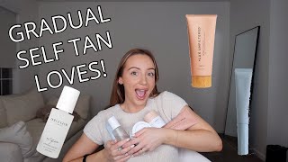 5 GRADUAL Self Tanners I've Been LOVING Lately!